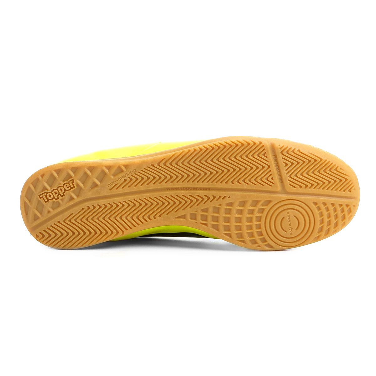 Tênis Salão Topper Boleiro Amarelo Neon/Marinho - 10K Sports