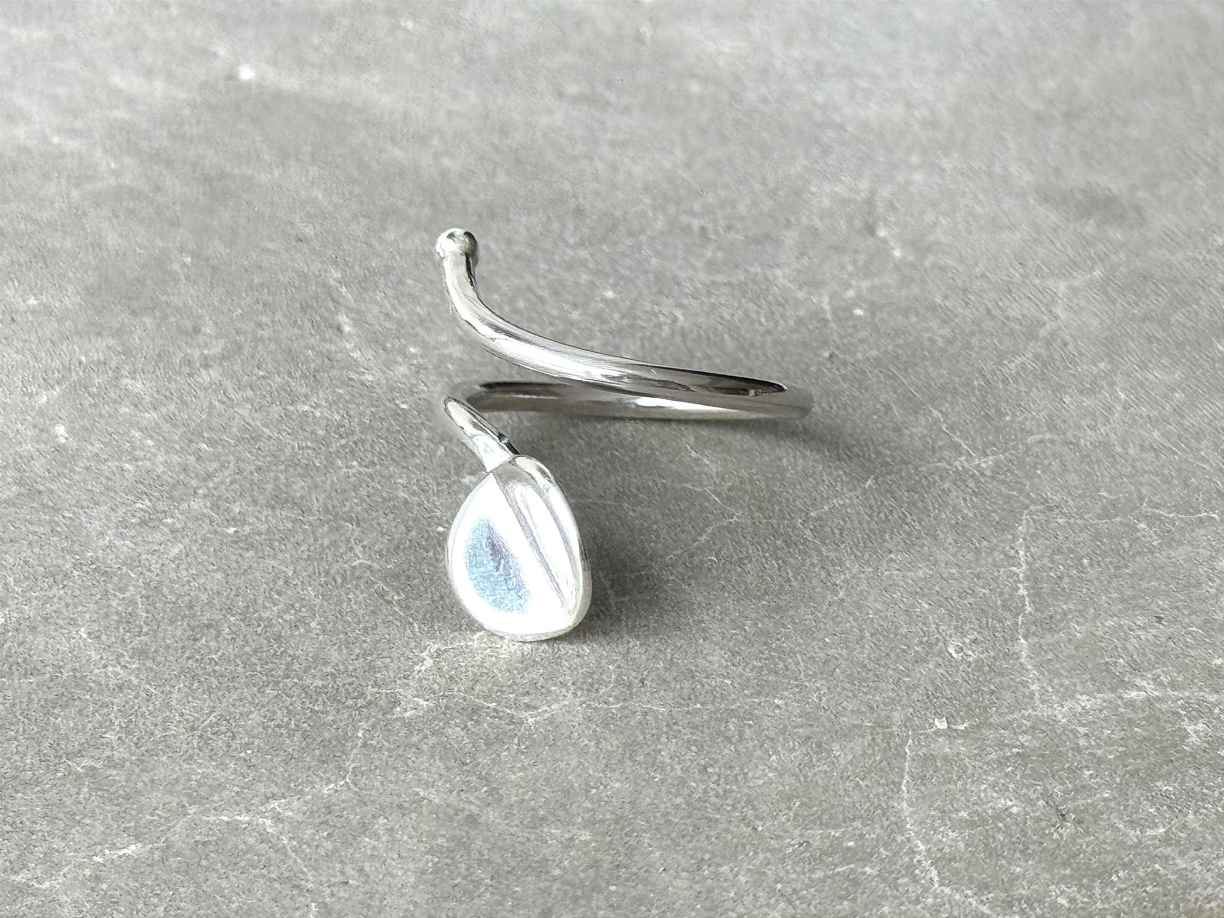 ANEL VINCO SÓ PRATA - Atelier Lu Guerra - Design exclusivo em prata 950