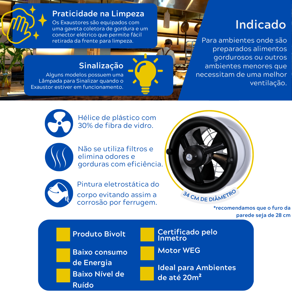 Exaustor Master Fan Top Plus - Treviso - Ventiladores de Teto Compactos ...