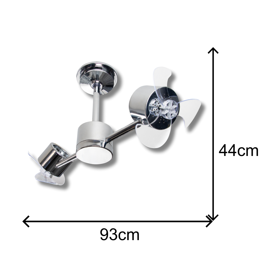 Ventilador de Teto Treviso Infinit Cromado Bivolt - Ventiladores de ...