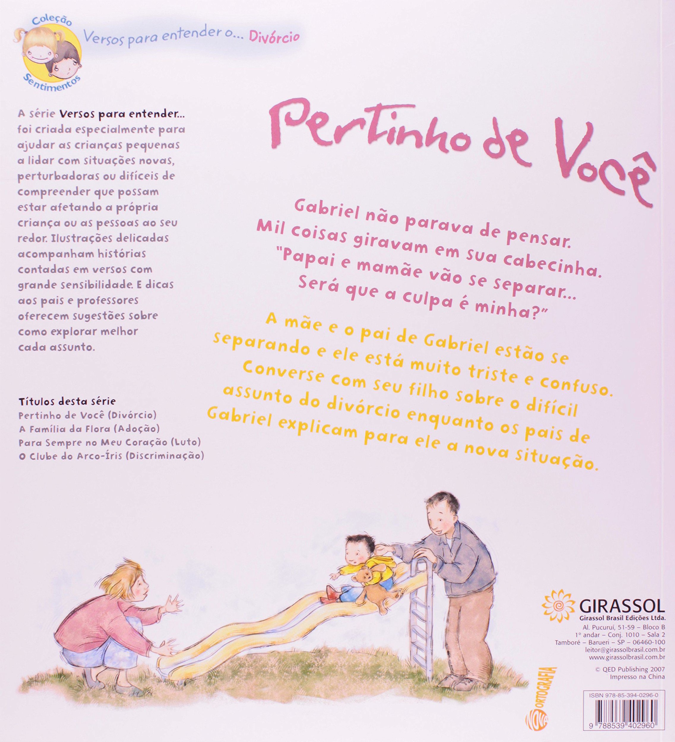 Versos Para Entender O Divorcio - Pertinho De Você - Porto de Letras ...