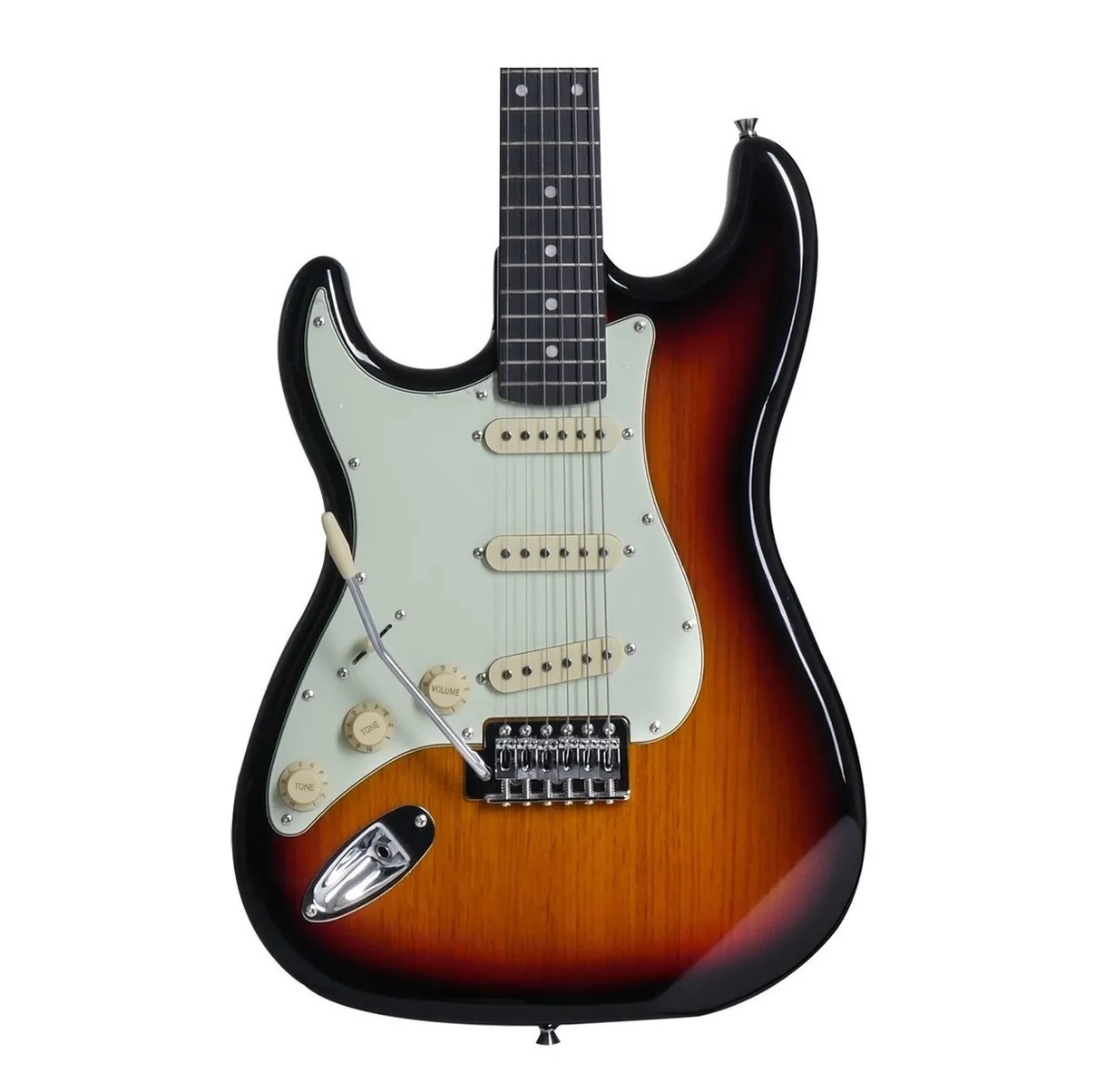 Guitarra Tagima TG500 Strato Sunburst para Canhoto - Casadei ...
