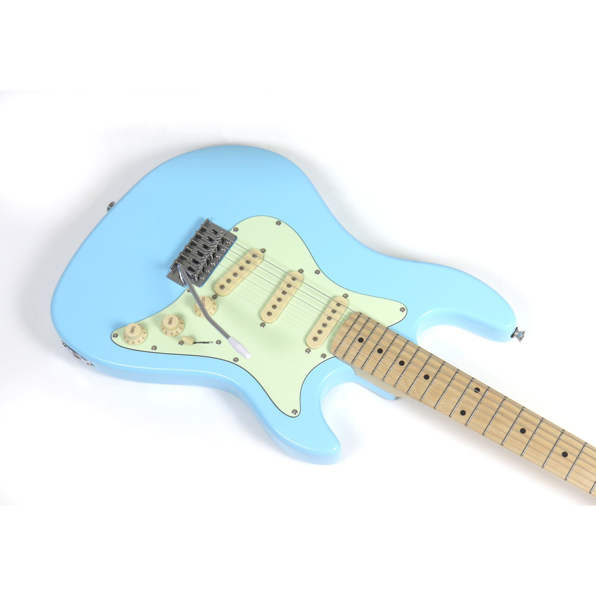 Guitarra Strato Strinberg STS-100 Caribbean Blue - Casadei Instrumentos ...