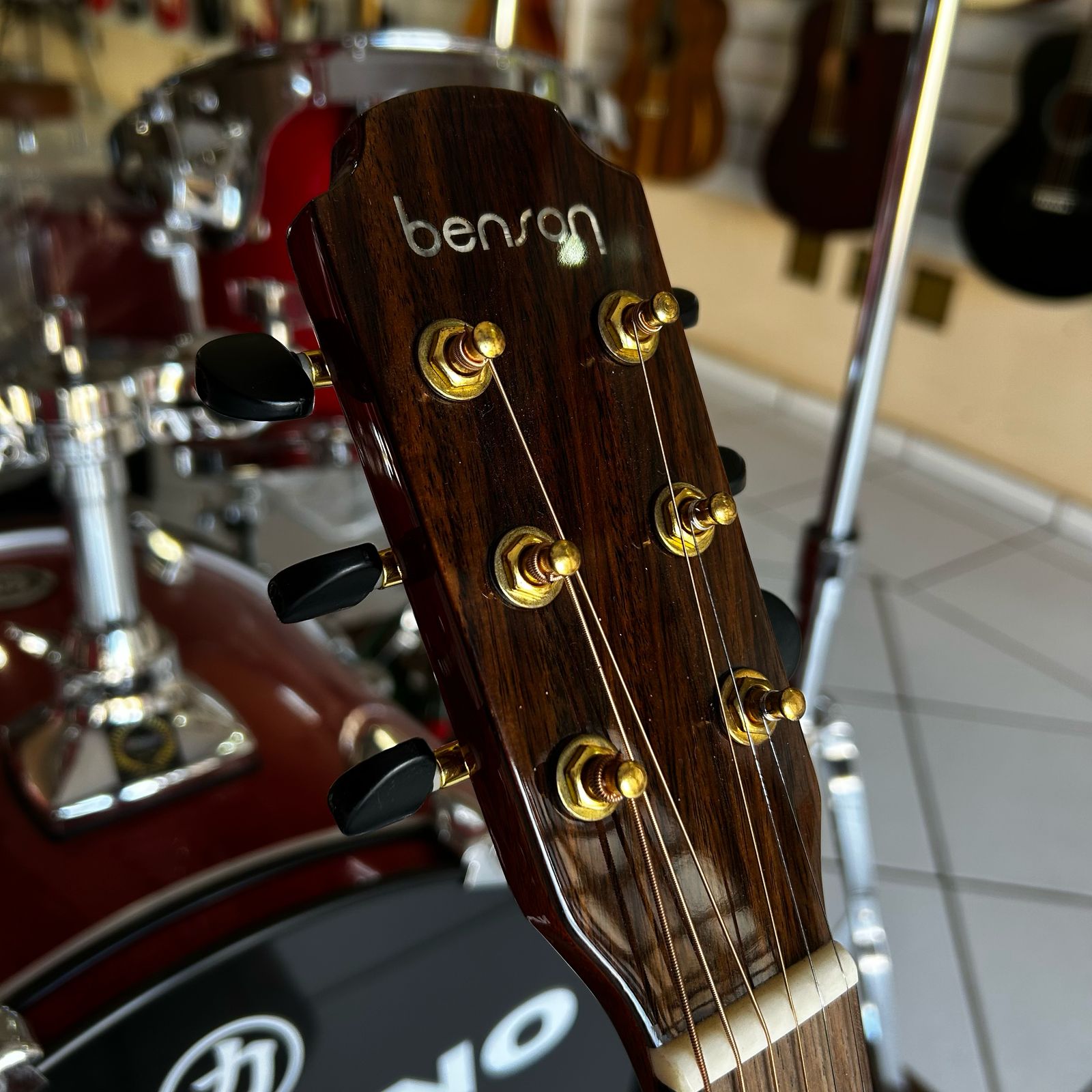 Violão Aço Benson EXF900 - USADO - Casadei Instrumentos Musicais