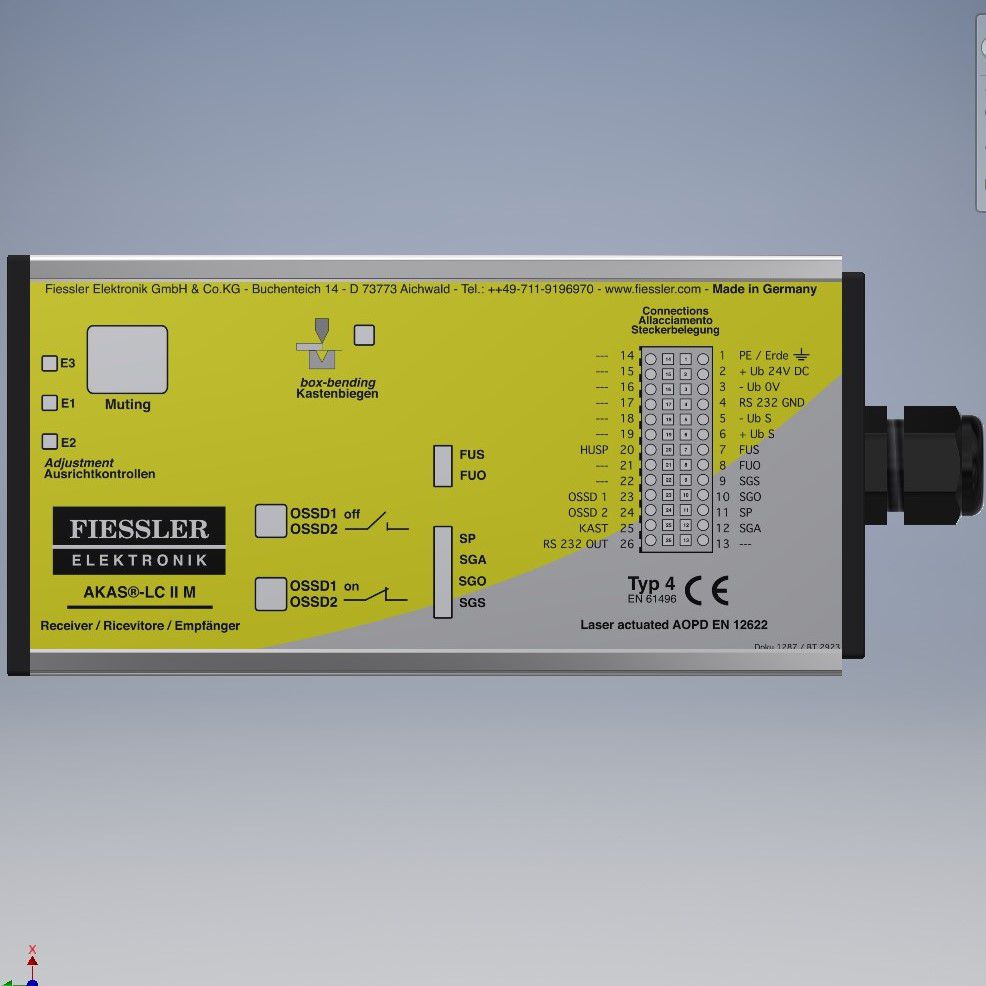 Receptor Sistema Akas II para Prensa Dobradeira - DUALSHOP® Automação ...