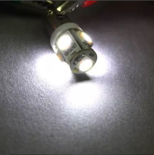 Lampada 69 5 Leds Smd Branco Xenon - Base Ba9s 12v EXK2450 - DUALSHOP ... Lampada 69 5 Leds Smd Branco Xenon - Base Ba9s 12v EXK2450 - DUALSHOP ...