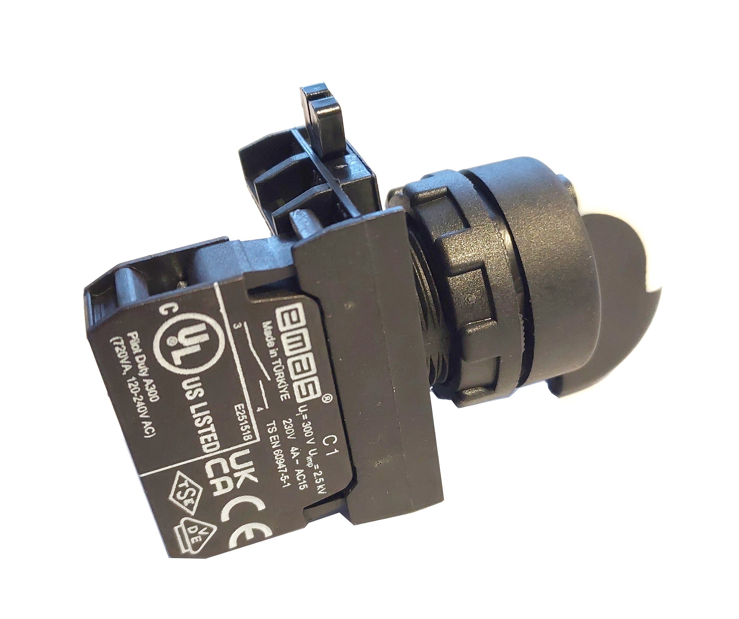 Chave Seletora 2 Posições Com Retenção 1NA (0-1) CP100S20 - DUALSHOP ...