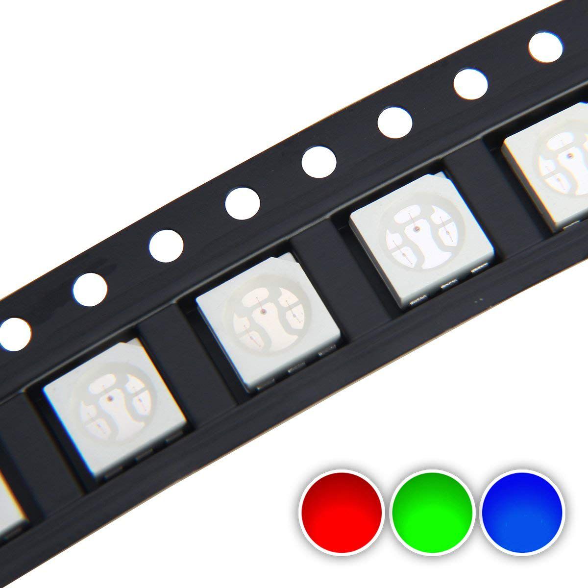 LED RGB 5050 Mini Plcc6 SMD K0189 - DUALSHOP® Automação Industrial