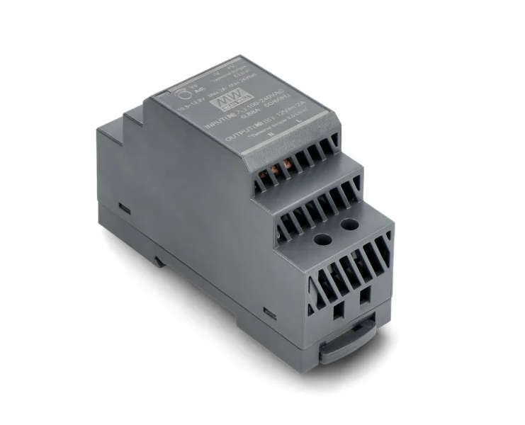 Fonte para trilho DIN 12V 2A modelo HDR-30-12 MEANWELL - DUALSHOP ...