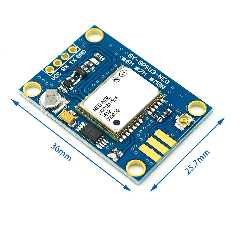 Módulo receptor GPS / GNSS / BD / GALILEO saída serial, conector ...
