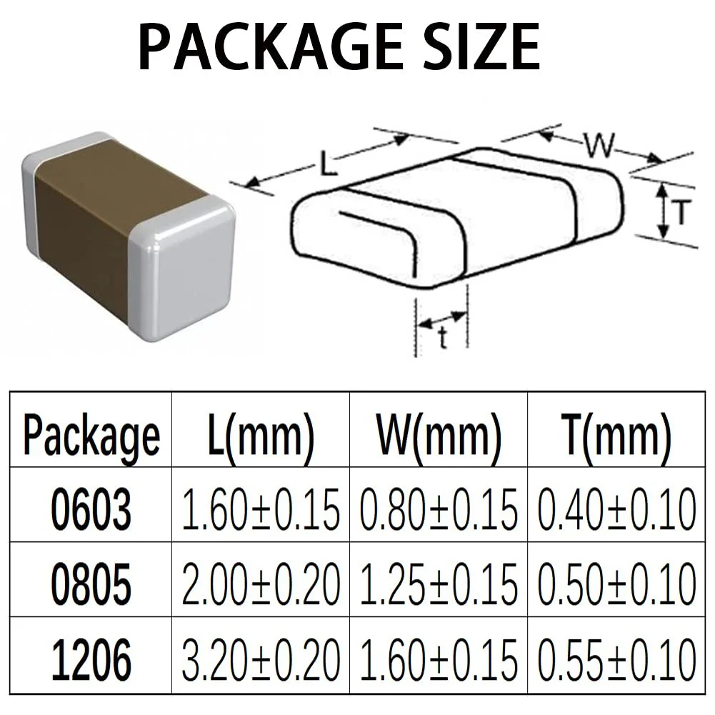 Capacitor Cerâmico MLCC 1uF 25V 0805 SMD K4104 - DUALSHOP® Automação ...