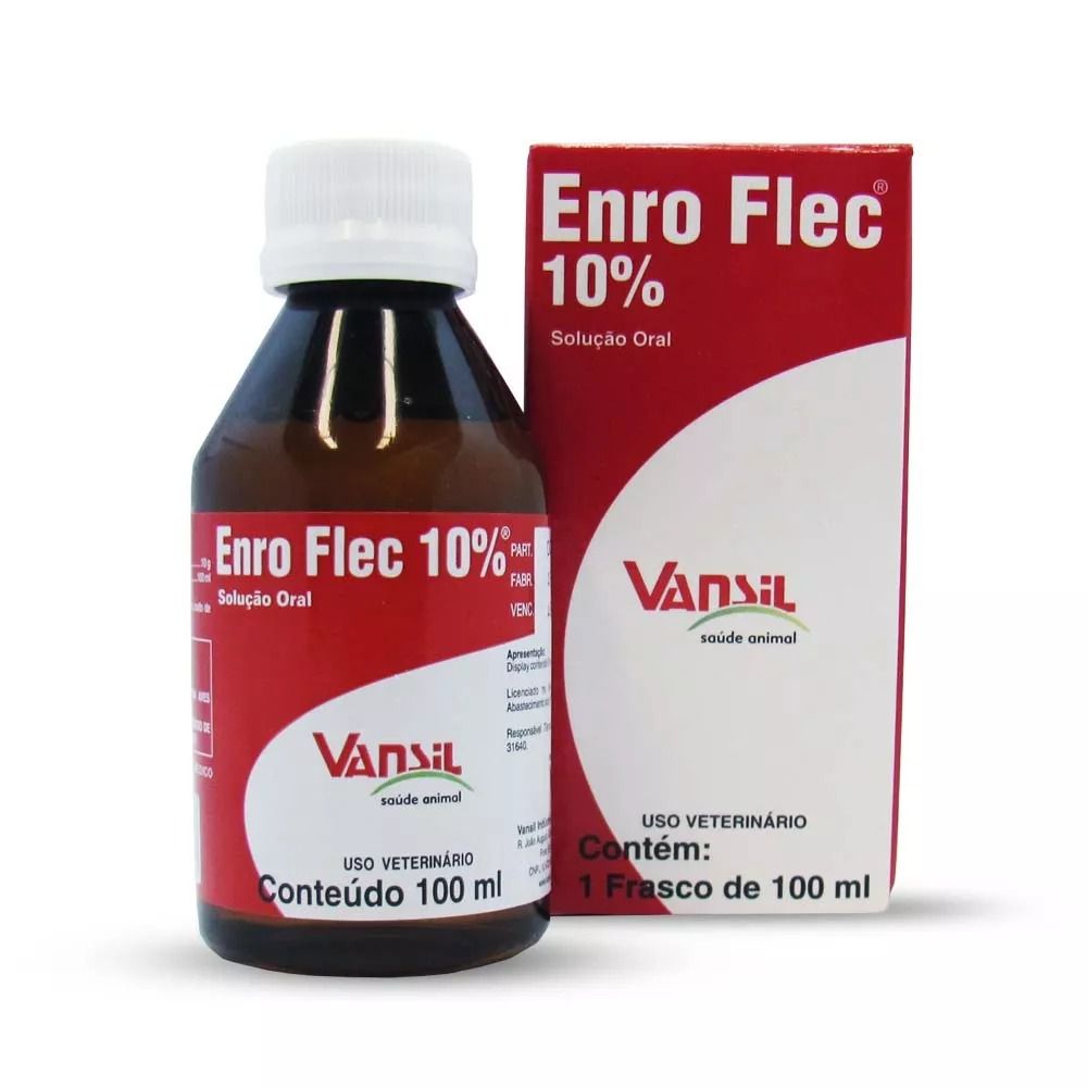 Enro Flec 10% - 10 e 100ml - Ezootique
