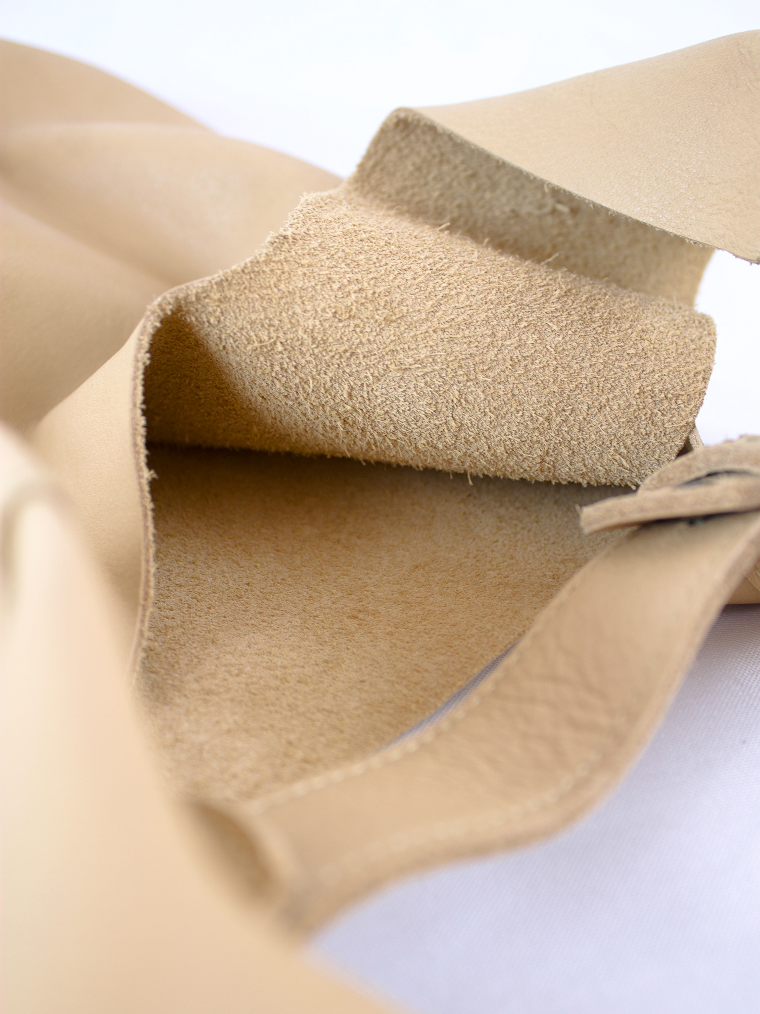 Bolsa Sacola Areia - Quitanda Couro