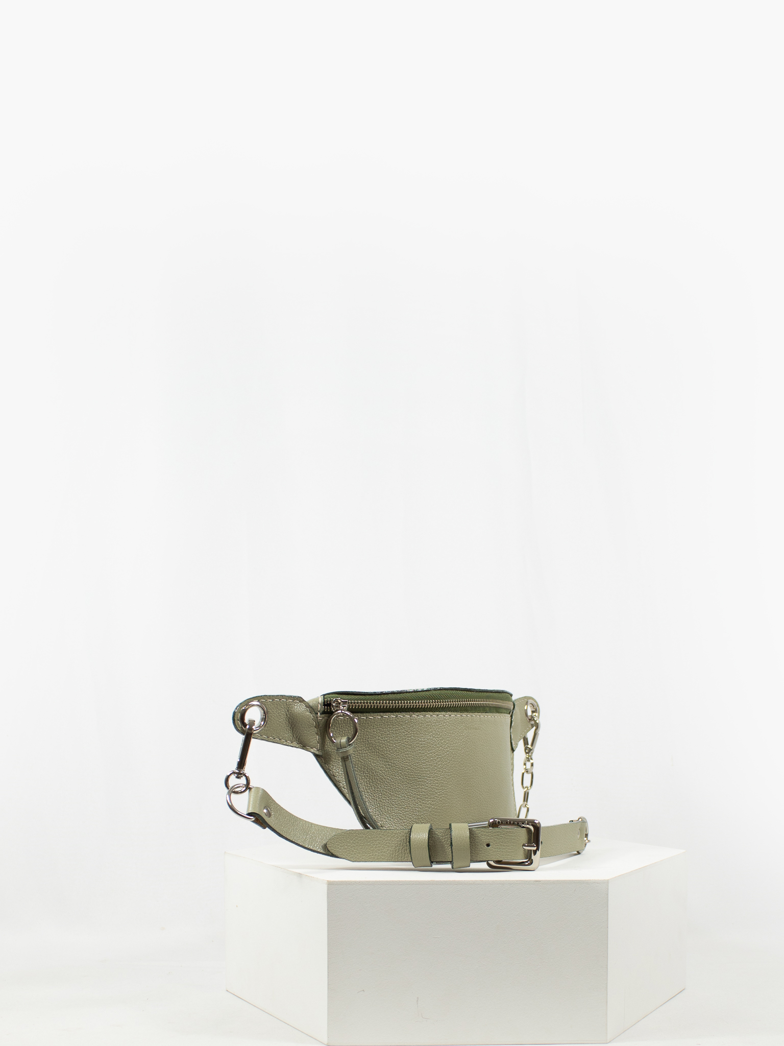 Pochete Quitanda Pistache - Quitanda Couro