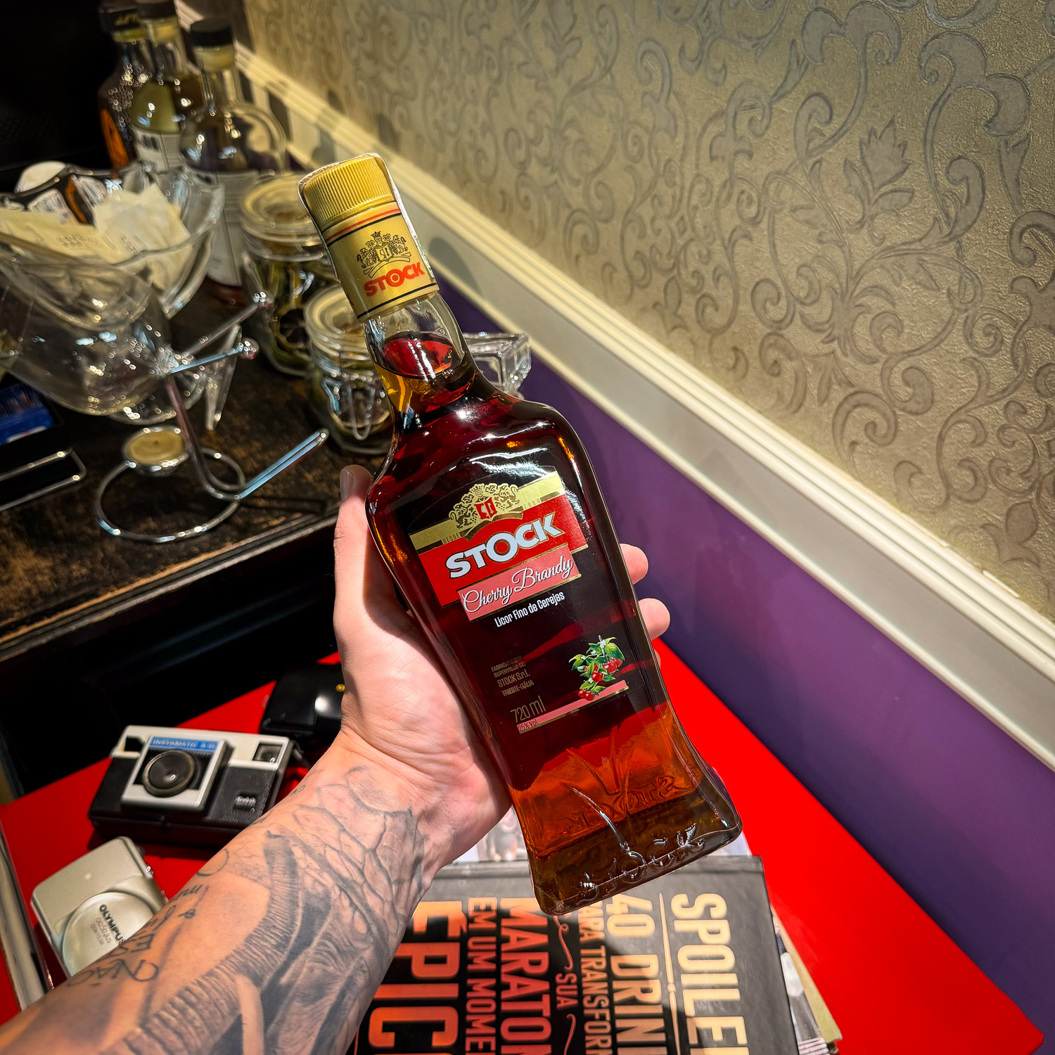 Comprar Licor Fino de Cereja Cherry Brandy 720ml | Stock do Brasil - Distillerie Stock do Brasil