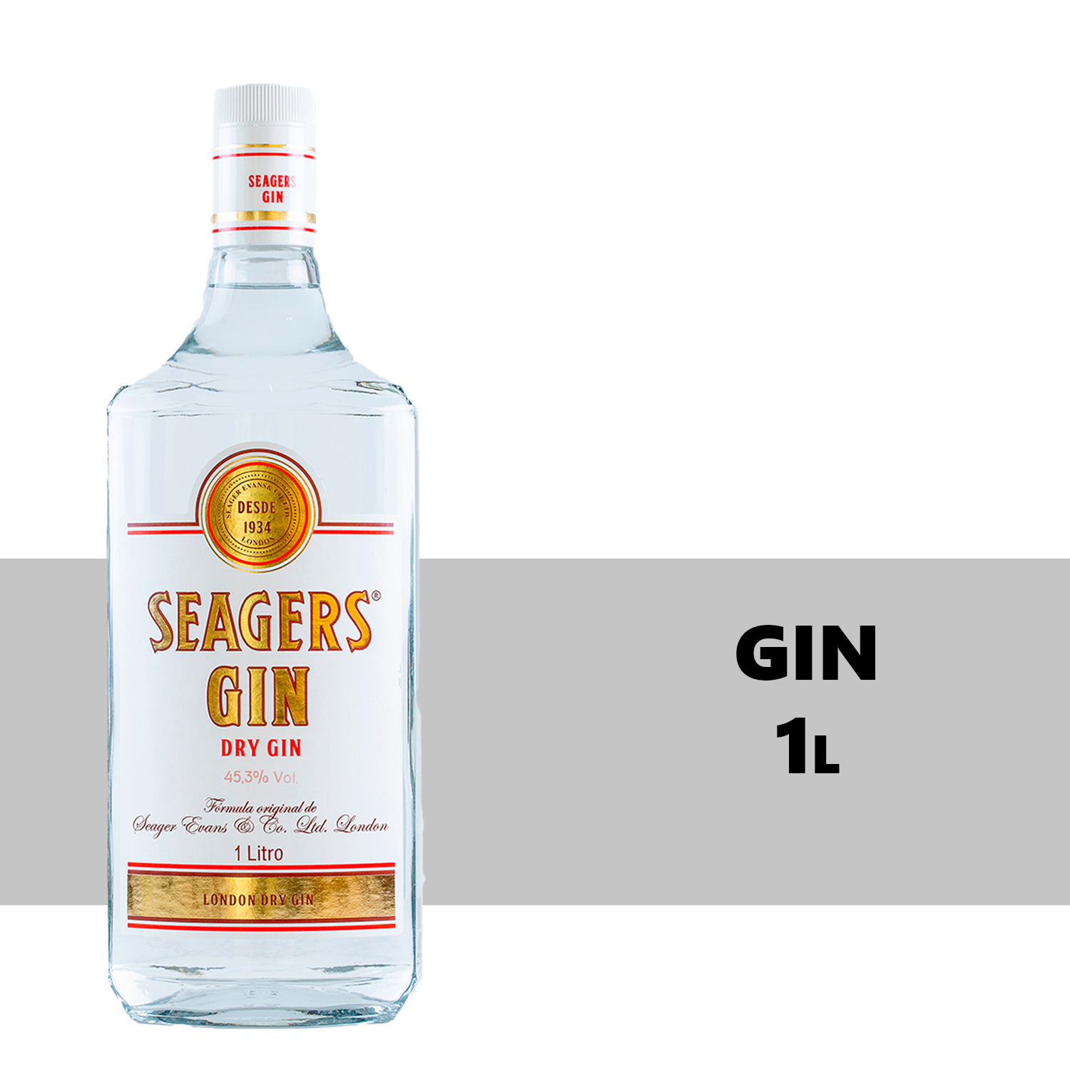 Comprar Gin Nacional Seagers Dry 980ml | Stock do Brasil - Distillerie Stock do Brasil
