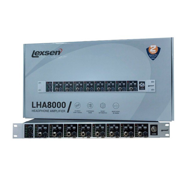 Amplificador para Fone Lexsen LHA8000 - Krunner - Loja de Instrumentos Musicais e Áudio