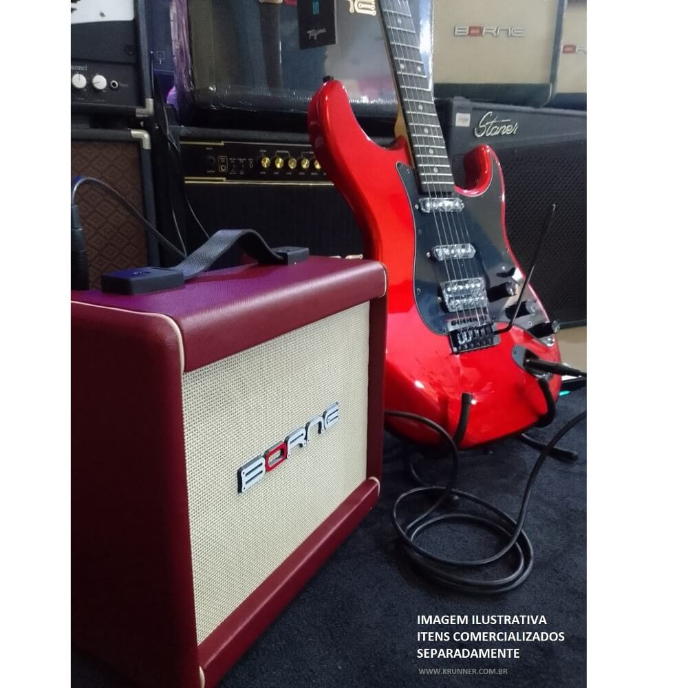 Guitarra Stratocaster Tagima Sixmart com Efeitos CA Vermelha - Krunner ...