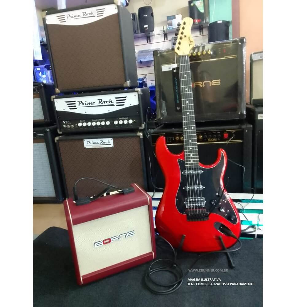 Guitarra Stratocaster Tagima Sixmart com Efeitos CA Vermelha - Krunner ...