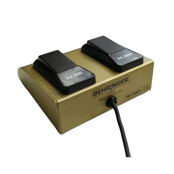 Pedal Footswitch Behringer FS112 ACX - Krunner - Loja de Instrumentos ...
