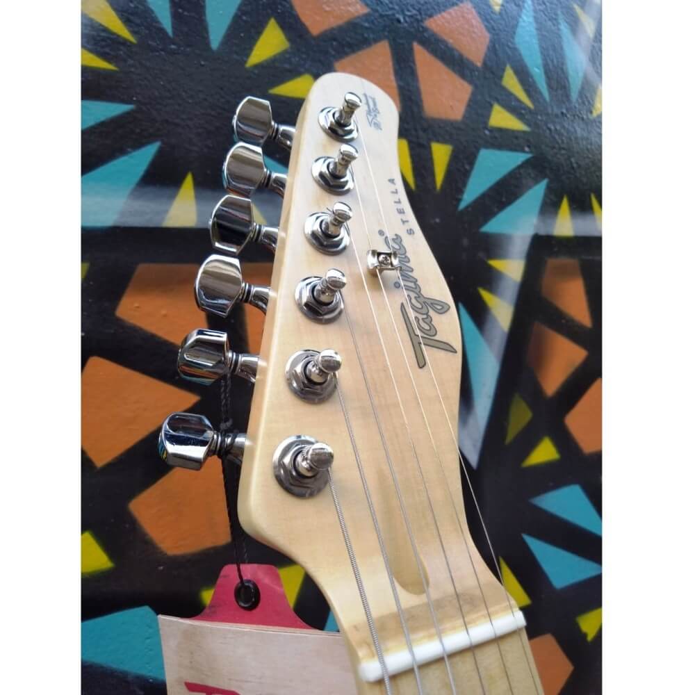 Guitarra Stratocaster Tagima Stella Honey Burst Clara Série Brasil ...