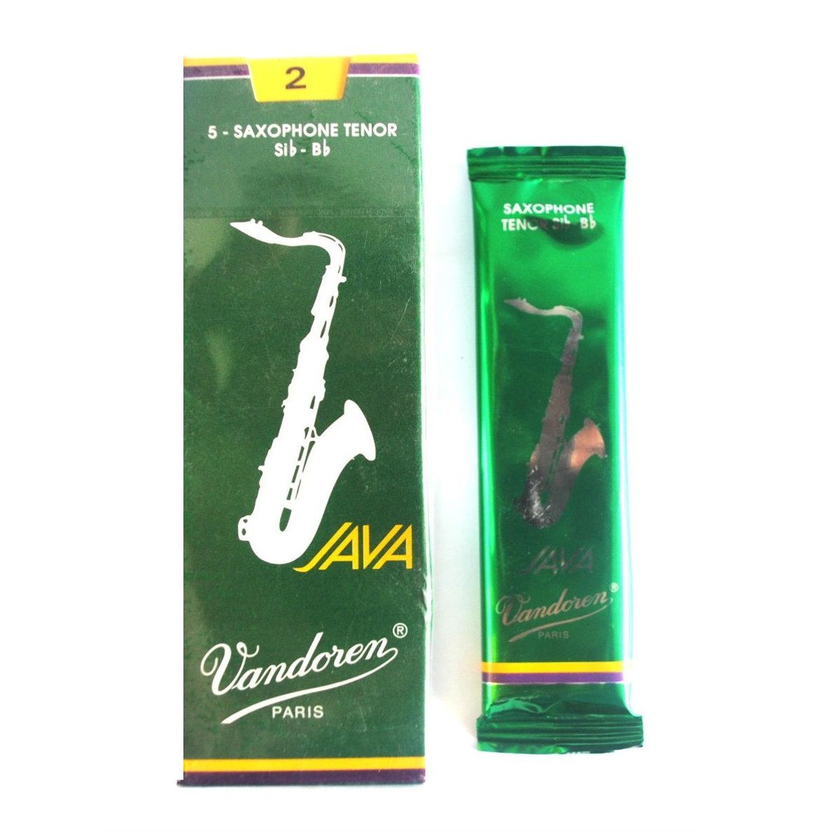 Palheta Sax Tenor Vandoren Java 2 SR272 - Krunner - Loja de Instrumentos Musicais e Áudio