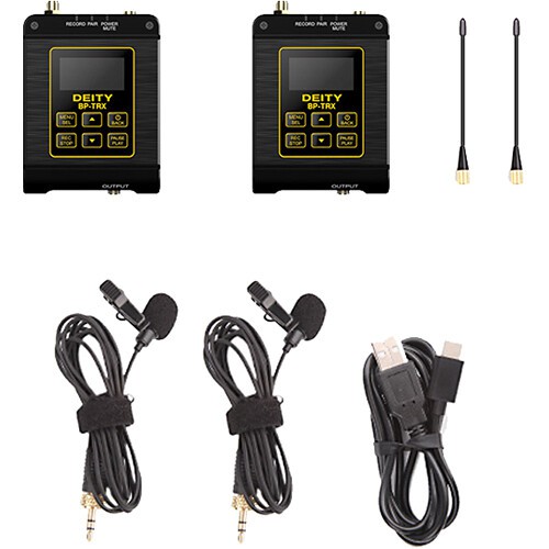 Microfone Deity Connect Timecode Kit BP-TRX (lapela) - MCI Store