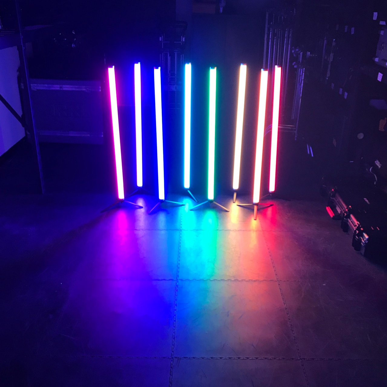 Astera Titan Tube Kit - Tubo de pixel LED RGBMA (103,6 cm, kit de 8 ...