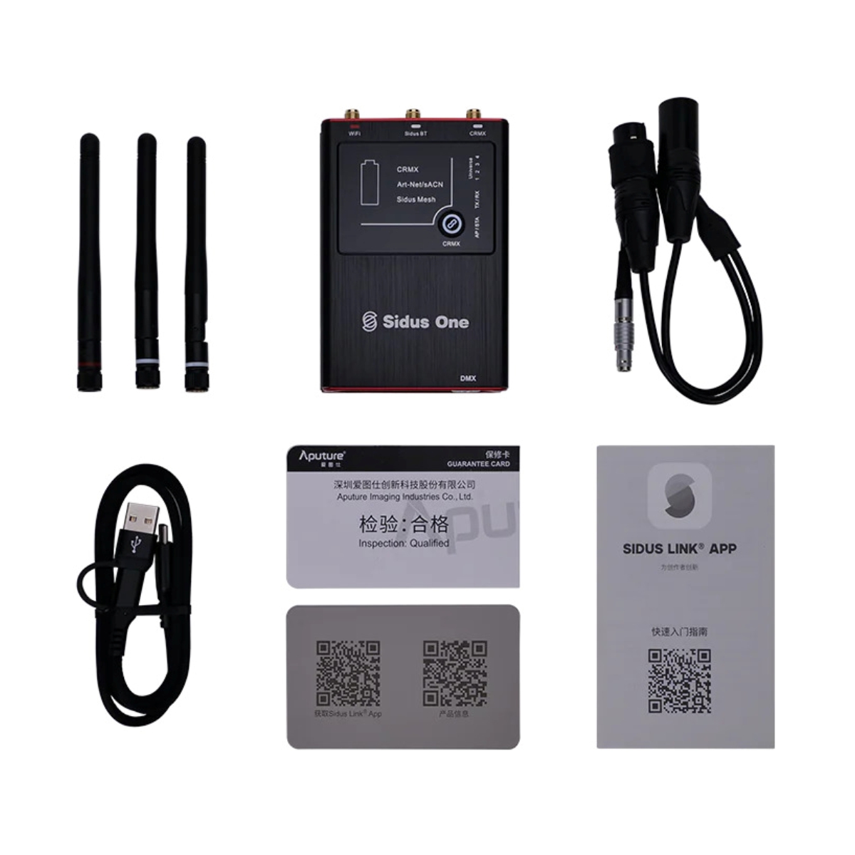 Aputure Sidus One - Transceptor DMX sem fio (PRÉ-VENDA) - MCI Store