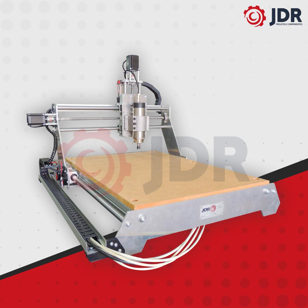 Router CNC A6550 JDR - JDR Projetos CNC e Componentes