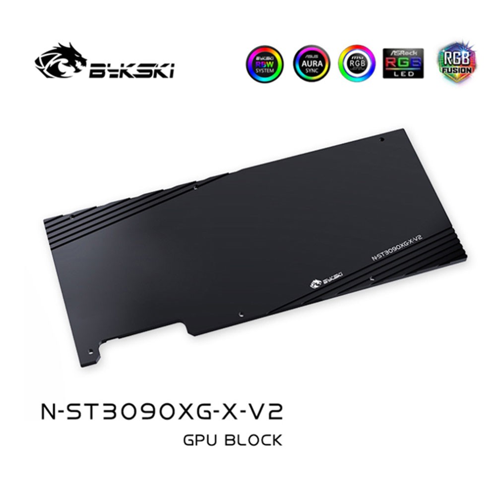 GPU Block Zotac RTX 3080, 3080Ti e 3090 Bykski RGB - Power UP Water ...