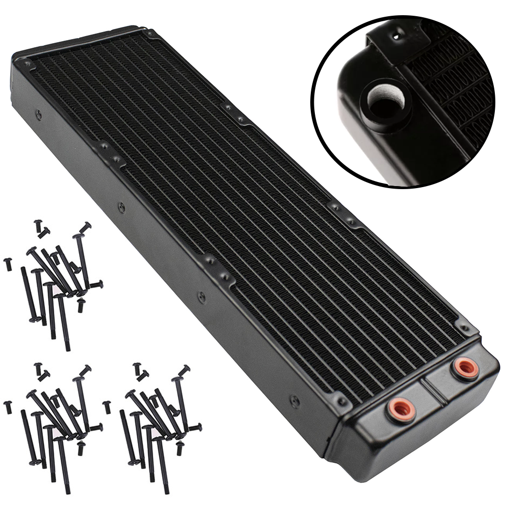 Kit Water Cooler Custom Completo Max Premium AMD 360mm RGB Tubos Rígid ...