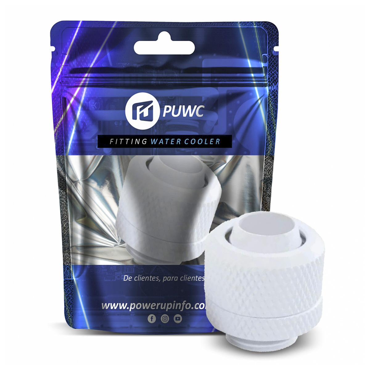 Kit Water Cooler Custom Completo INTEL 360mm RGB White Edition Tubos ...