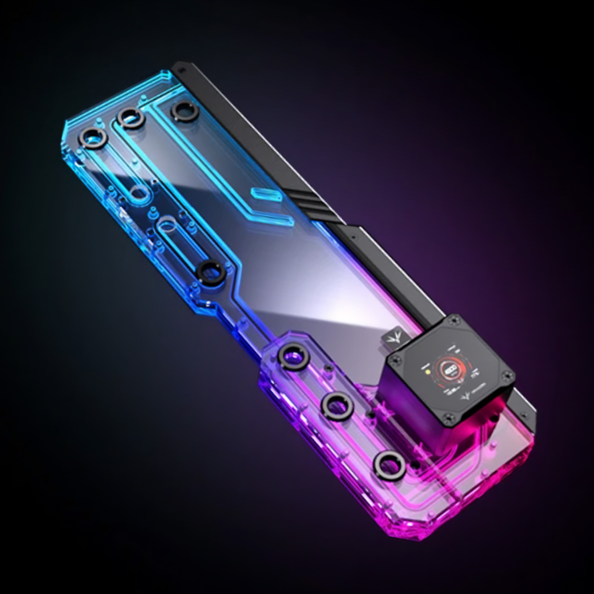 Reservatório Distroplate Asus ROG Hyperion GR701 RGB c/ Bomba 960l/h ...