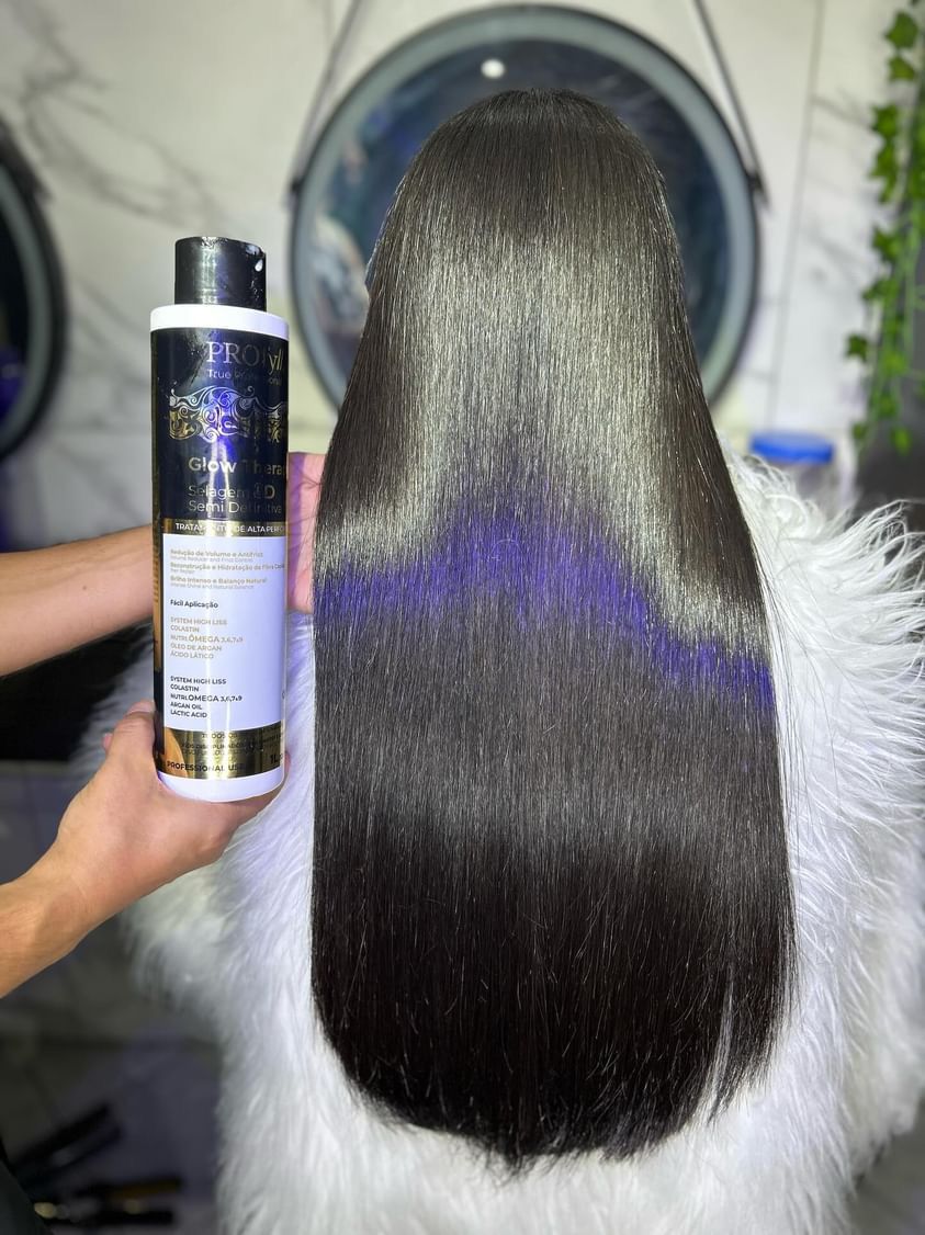 Selagem Capilar Sem Formol Litro - Tônico Poderoso Nanovin A