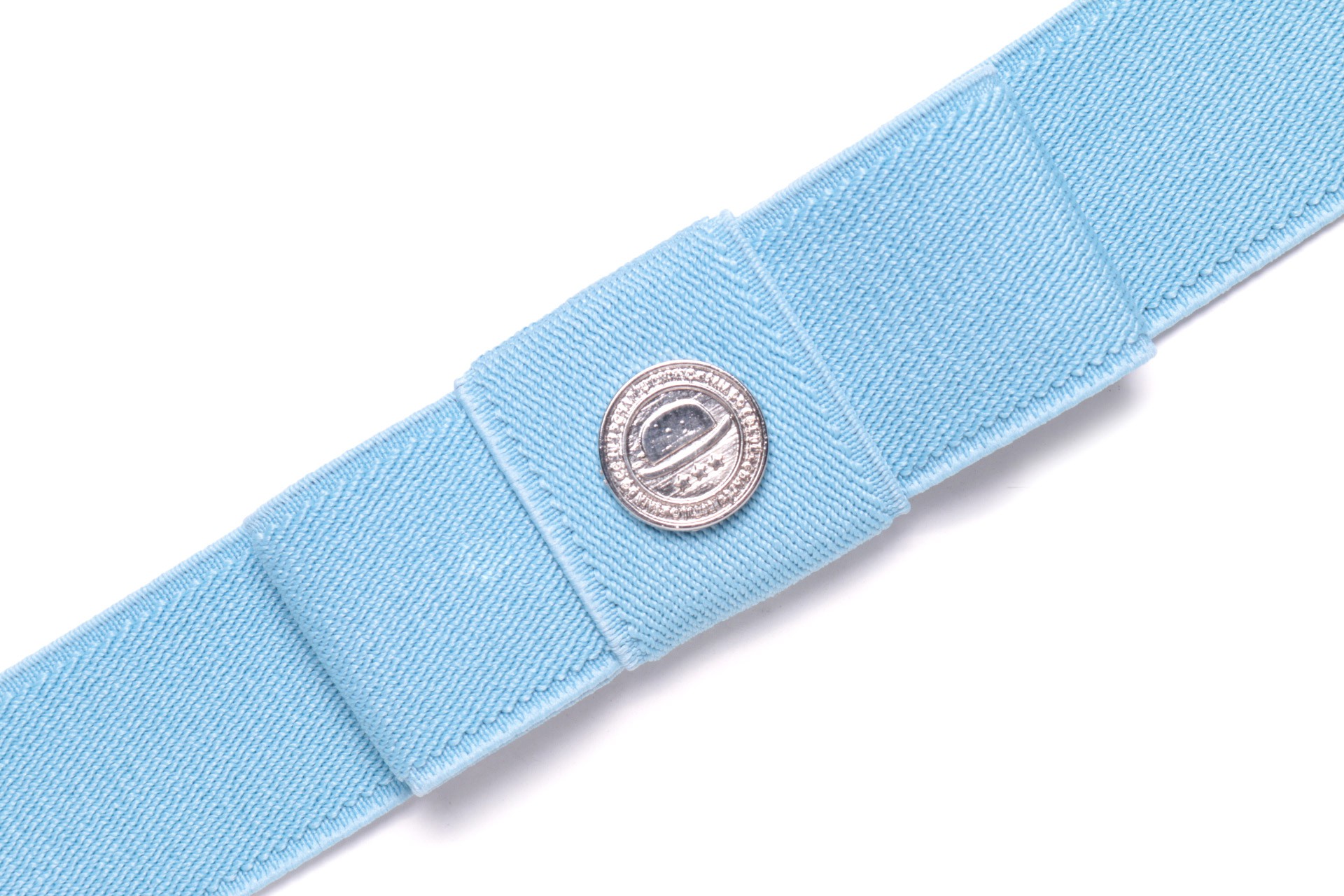 Faixa Azul Claro - Coleção Elástica Larga - Chapéu & Estilo | Chapéus ...