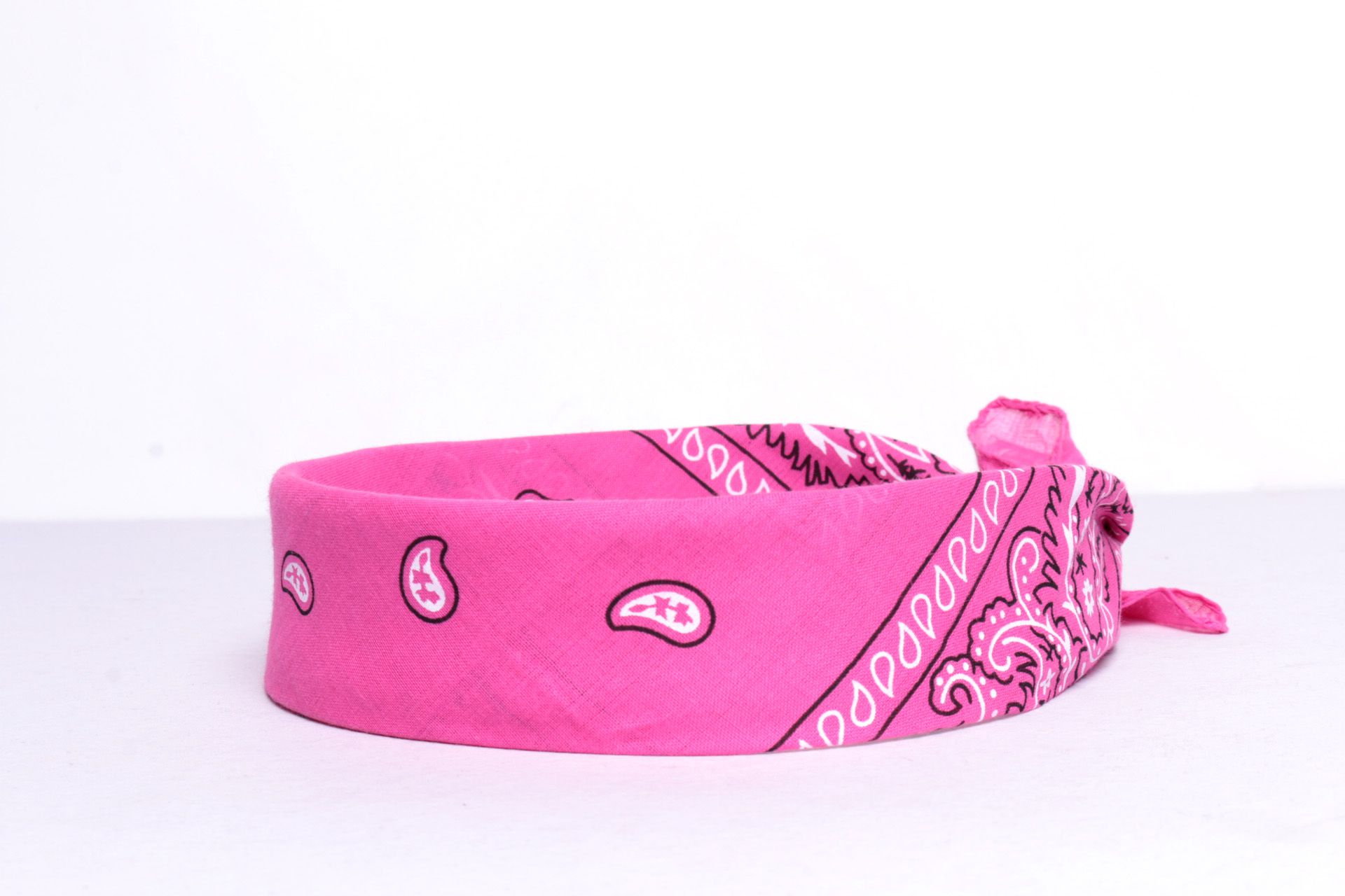 Bandana Estampada Rosa Pink - Chapéu & Estilo | Chapéus Personalizados