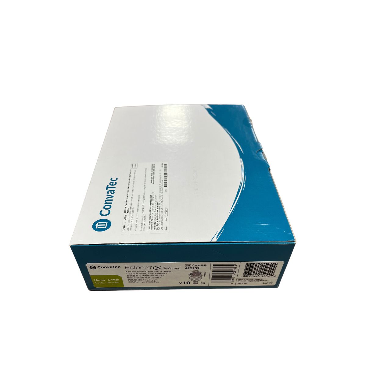 Bolsa de Colostomia Esteem+ Convexa Dren Rec 20-57mm Op 10un - Convatec ...