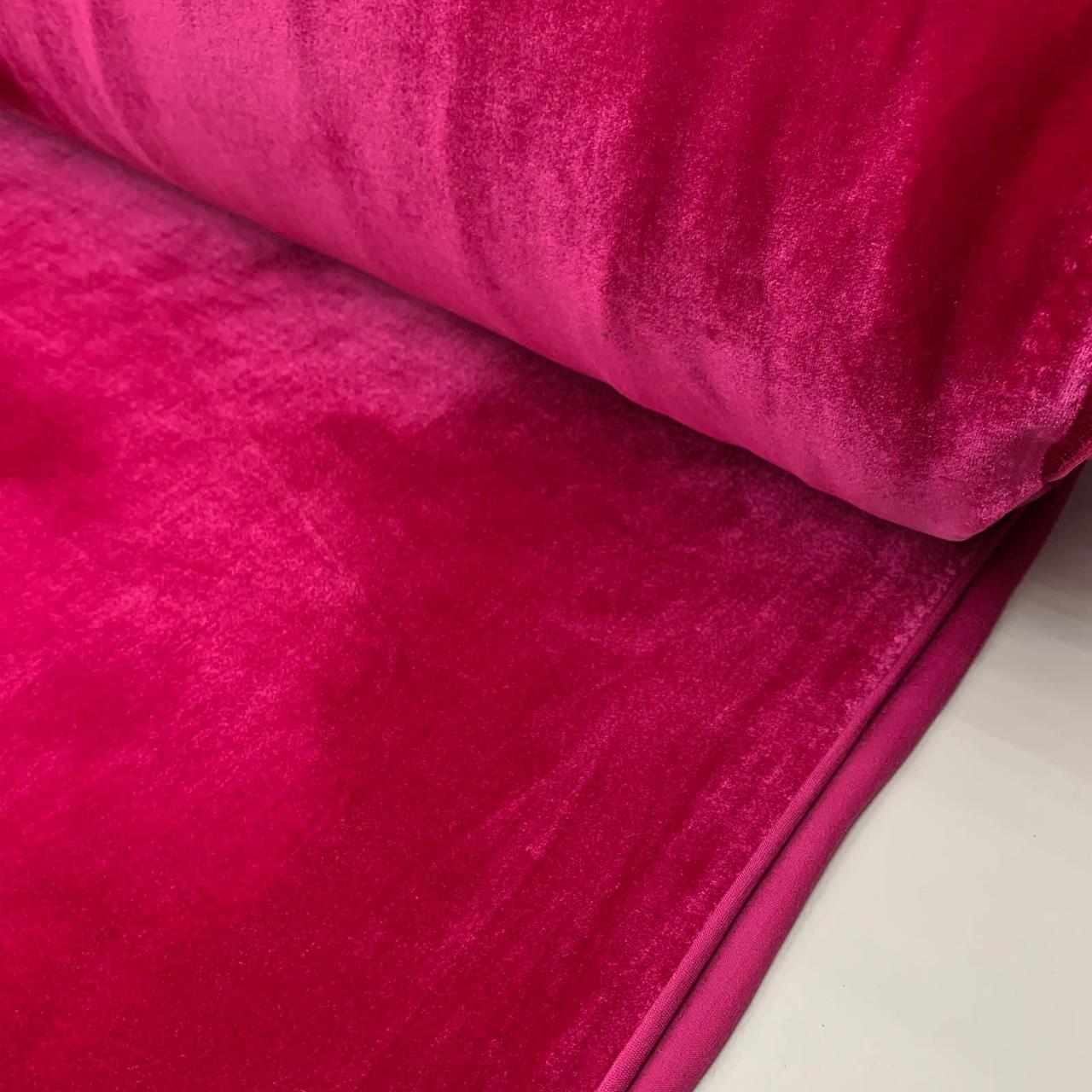 Veludo Spandex Rosa Pink - A Catarinense Tecidos | Entrega rápida para ...