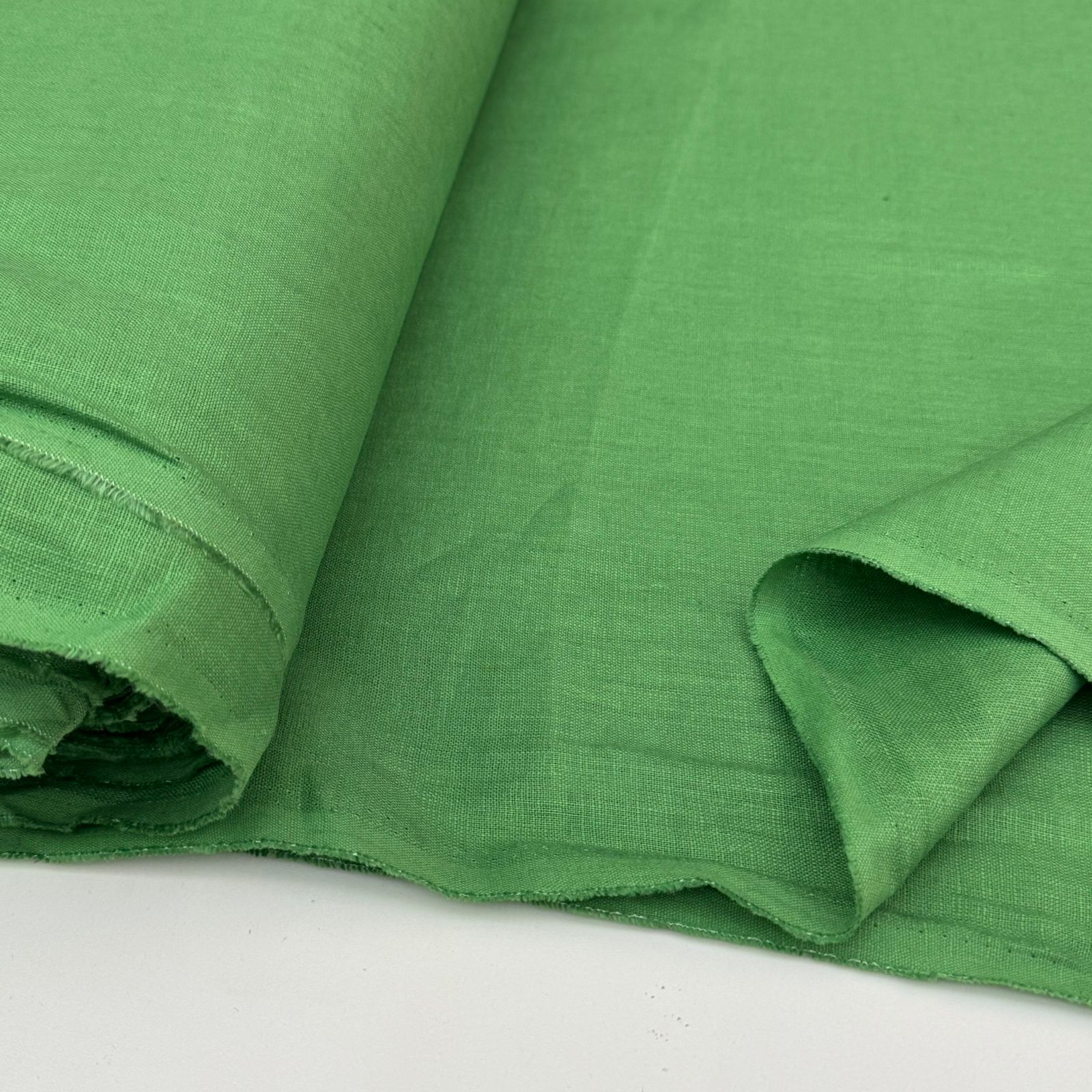 Linho Puro Verde Bandeira - A Catarinense Tecidos | Entrega rápida para ...
