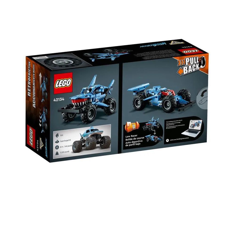 Lego Technic Monster Jam Megalodon 42134 - Detalhes Magazine - Quer ...