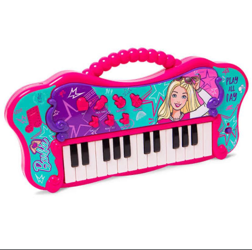 Teclado Infantil Barbie Fabuloso - Detalhes Magazine - Quer presentear ...