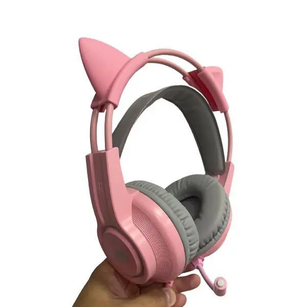 Fone De Ouvido Headset Gamer Gatinho Kp-ga04 - KNUP - Zapach ...