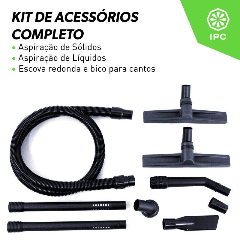 AA280 - Aspirador Profissional para sólidos e líquidos - IPC Brasil