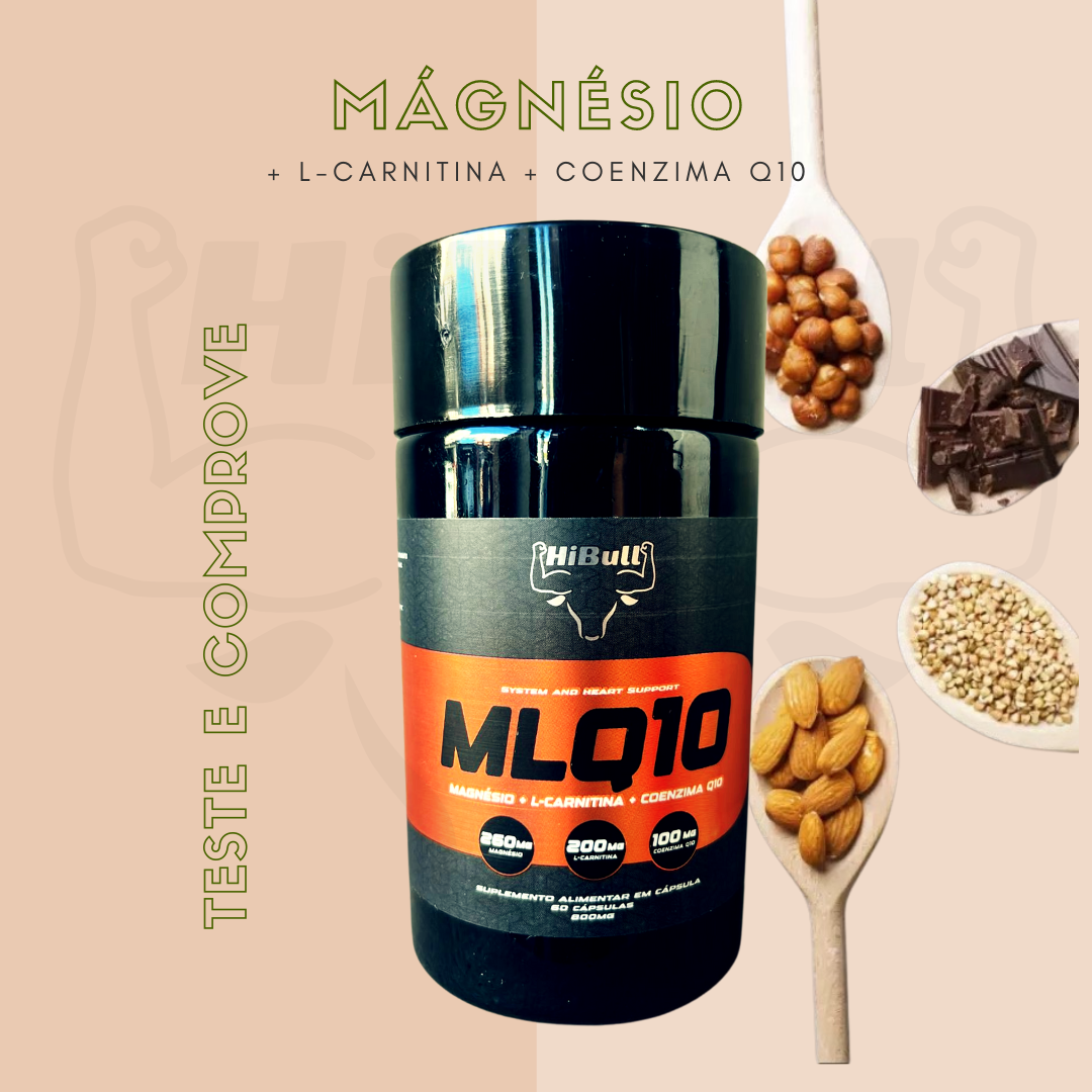 Pré Treino - Trio cardio: MLQ10 800mg 60 cápsulas - Gaia Seven Suplementos