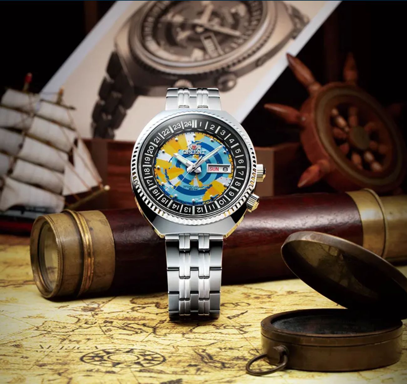Orient World Map RA-AA0E08Y39B 75th Anniversary Limited Edition ...