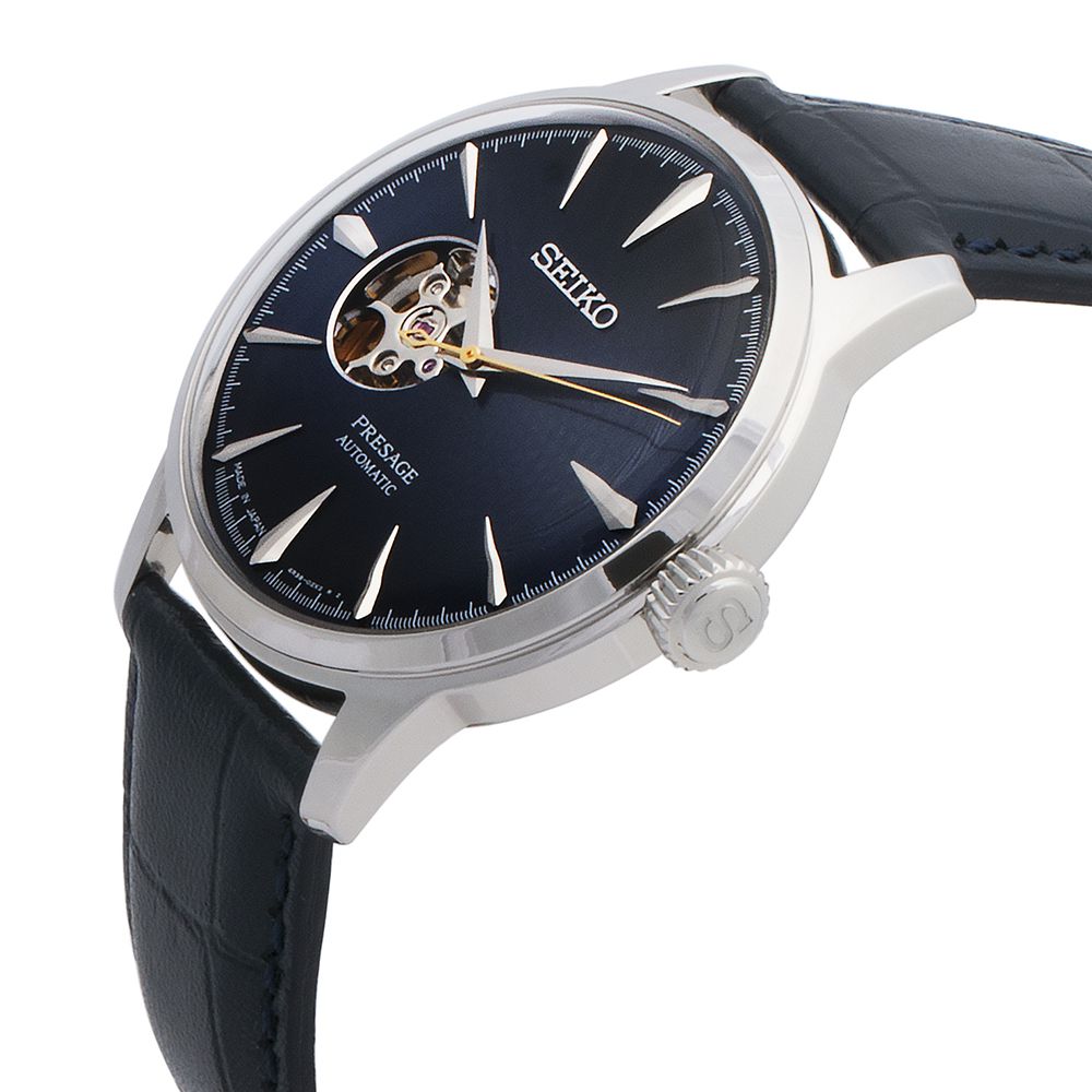 Seiko Presage SSA405 Blue Moon Open Heart 40.5mm - Relojoaria Impala ...