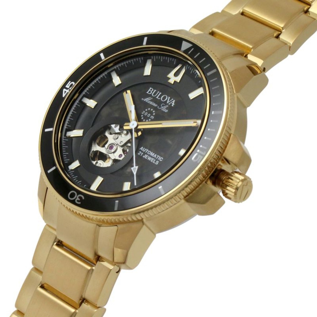 Relógio Bulova Marine Star Automático 97A174 - Relojoaria Impala ...
