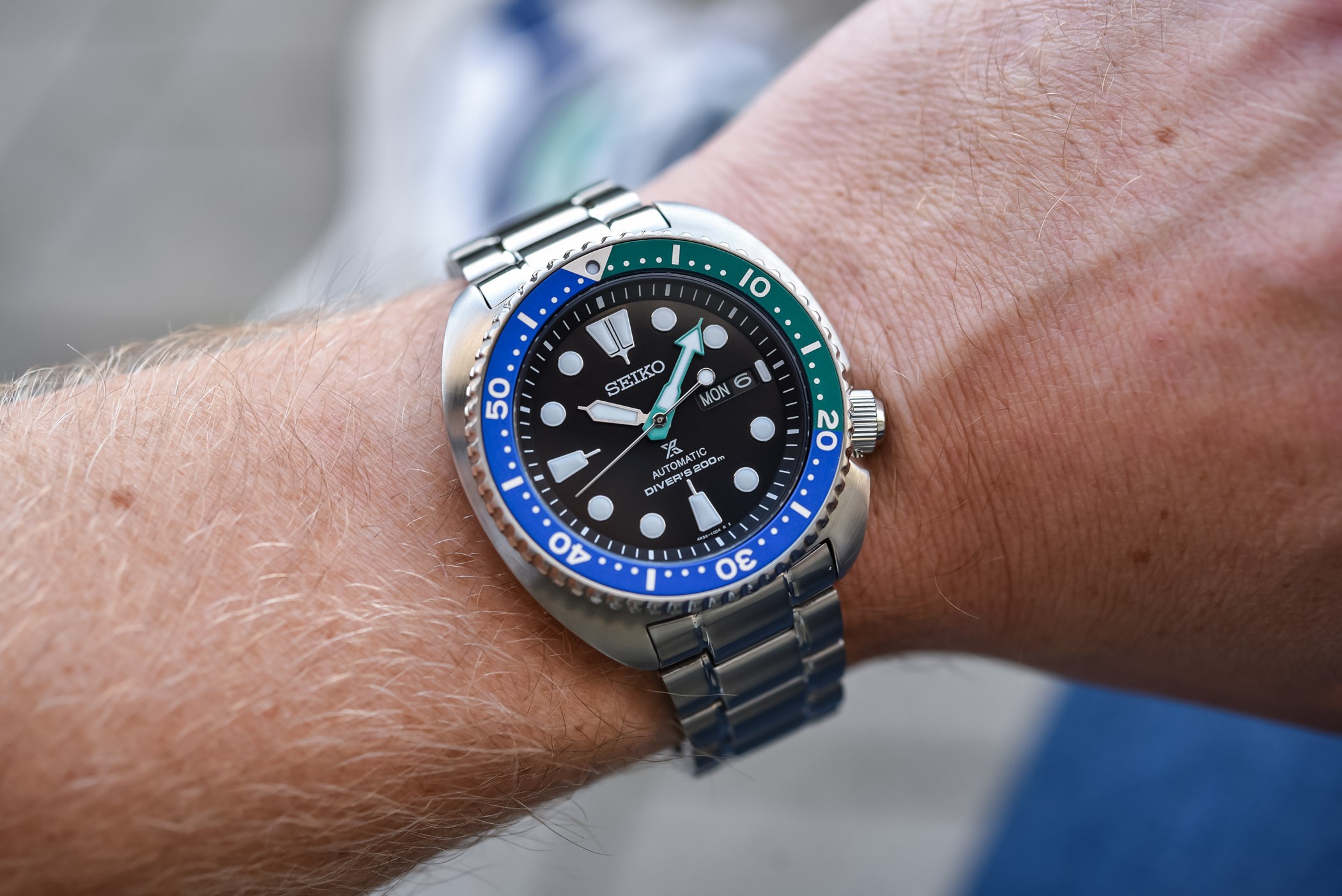 Relógio Seiko Prospex Turtle Tropical Lagoon SRPJ35 - Relojoaria Impala ...