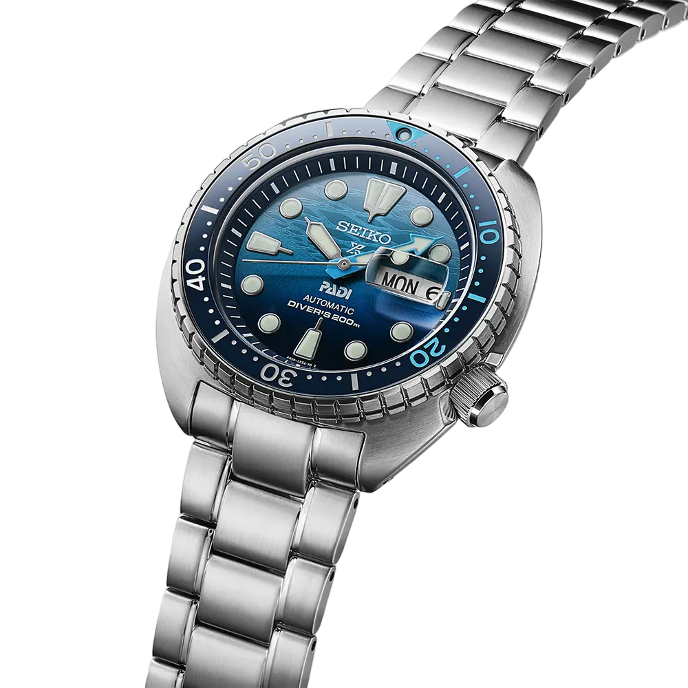 Relógio Seiko Prospex King Turtle PADI Great Blue Ed Especial SRPK01 ...